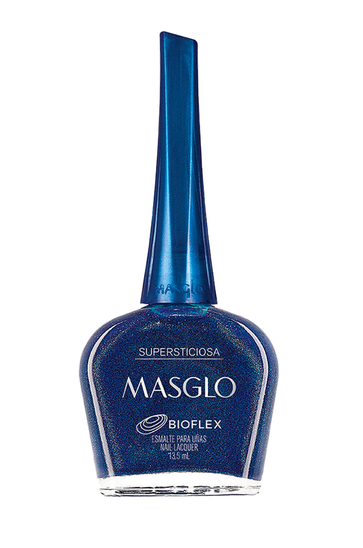 SUPERSTICIOSA - ESMALTE TRADICIONAL PERLADO MASGLO 13,5 ML - GAMA AZUL ...
