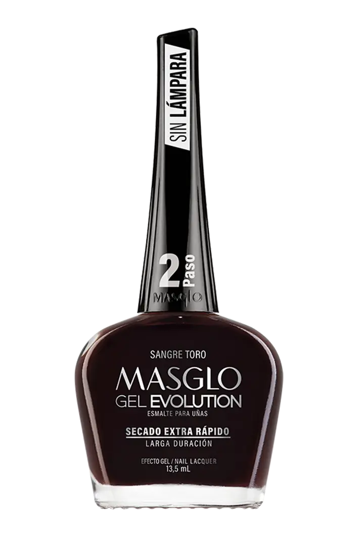 SANGRE TORO - ESMALTE GEL EVOLUTION EFECTO GEL MASGLO 13,5 ML – Masglo ...
