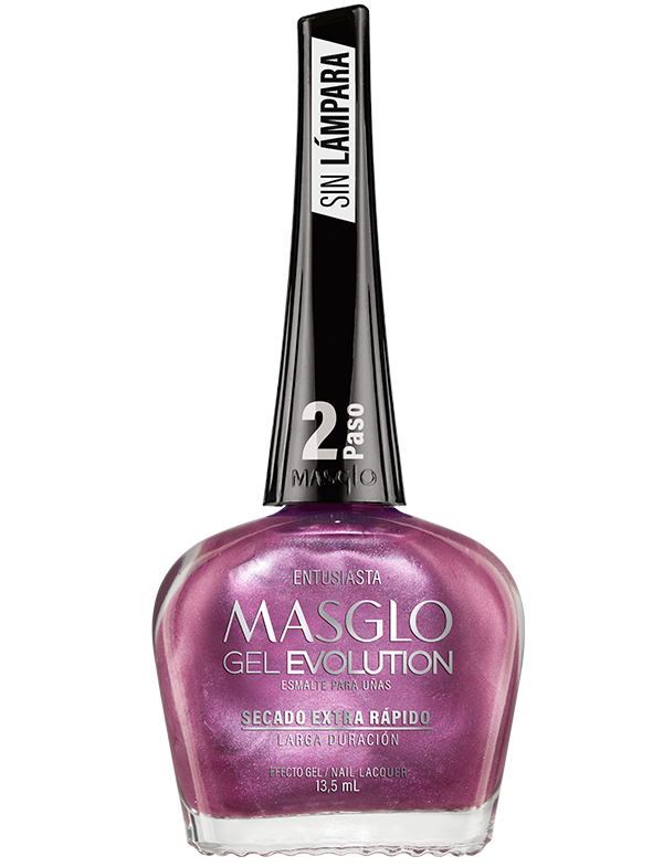 ENTUSIASTA - ESMALTE GEL EVOLUTION EFECTO GEL MASGLO 13,5 ML – Masglo Global